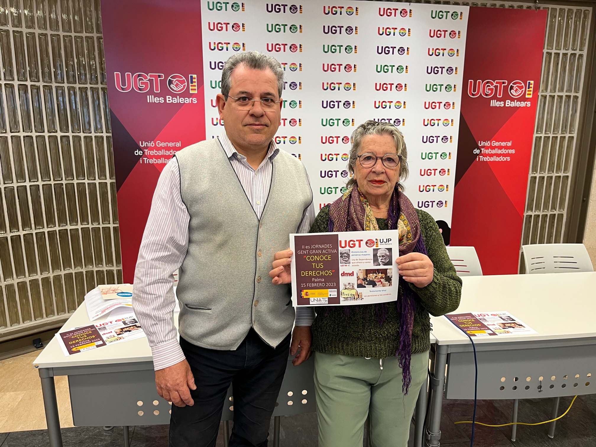 UGT Illes Balears | Jornadas para informar a la gente mayor de cómo mejorar su calidad de vida